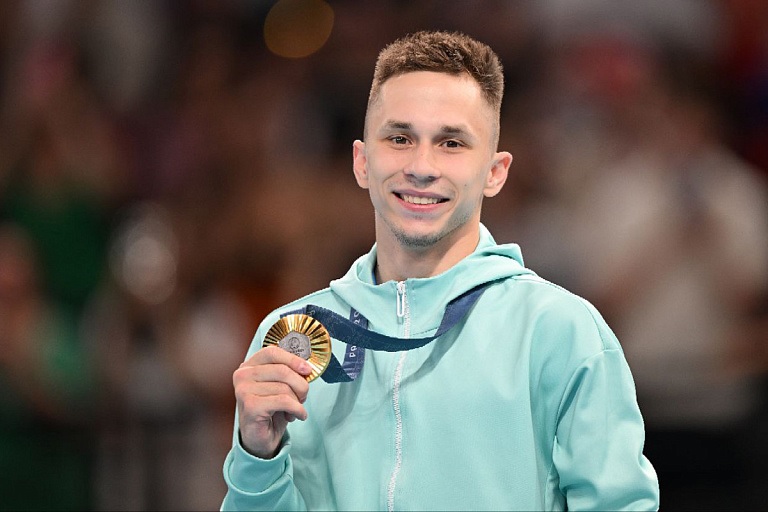 Иван ЛИТВИНОВИЧ, двукратный олимпийский чемпион по прыжкам на батуте ...